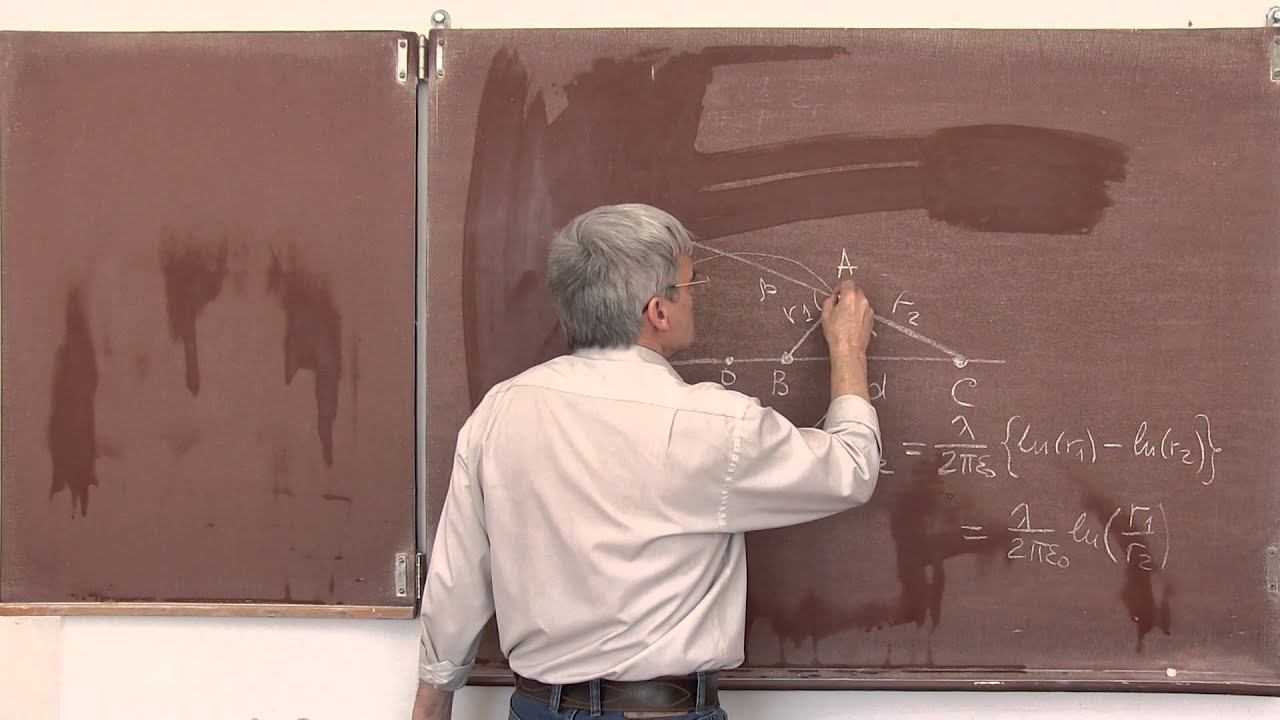 Лекция 144. Поле двух параллельных нитей