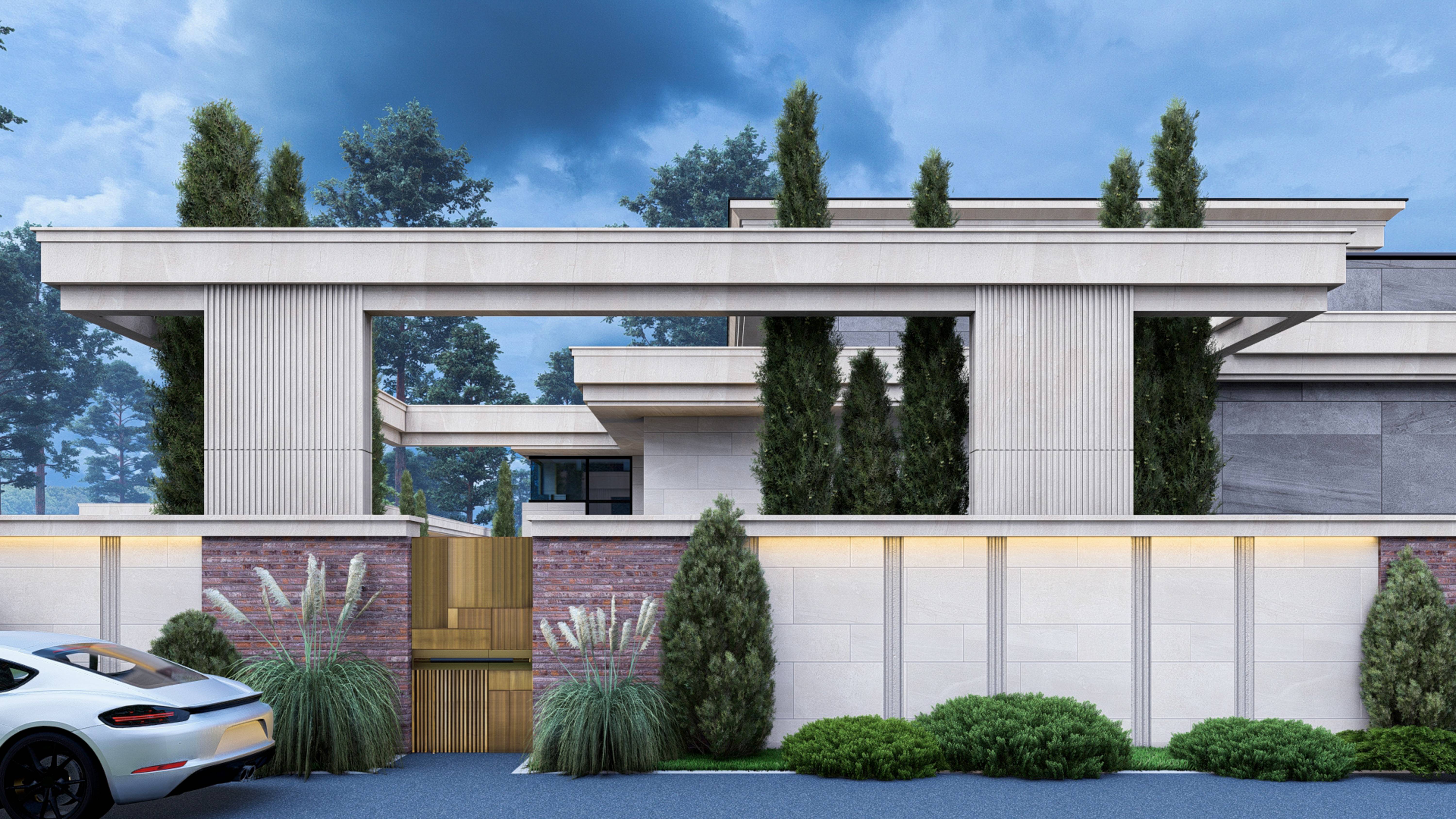 Ландшафтный проект дома