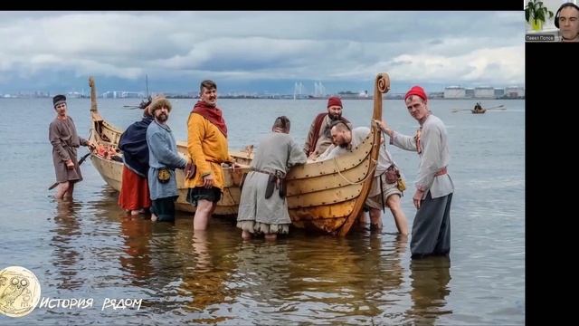 Высадка викингов на берег