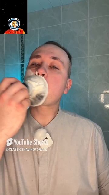 👨🏻🚀ПОЕХАЛИ! asmr бритьё в День Космонавтики  #shorts #shave #бритьё #бритье
