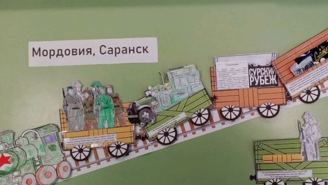 Детский проект "Поезд времени: Мы вместе ковали Победу"