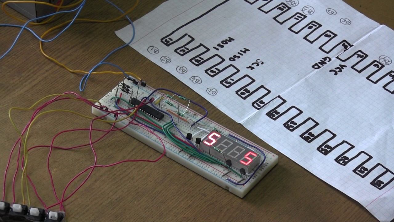 лекция 344. Atmega8 практика по Таймеру0