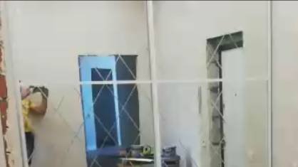 Обзор Гардеробной- engraving on mirror