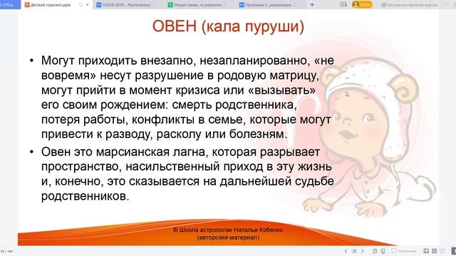 01_Когда рождаются Овны