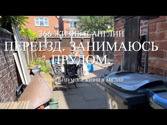 Переезд. Занимаюсь прудом. 366 Жизнь в Англии