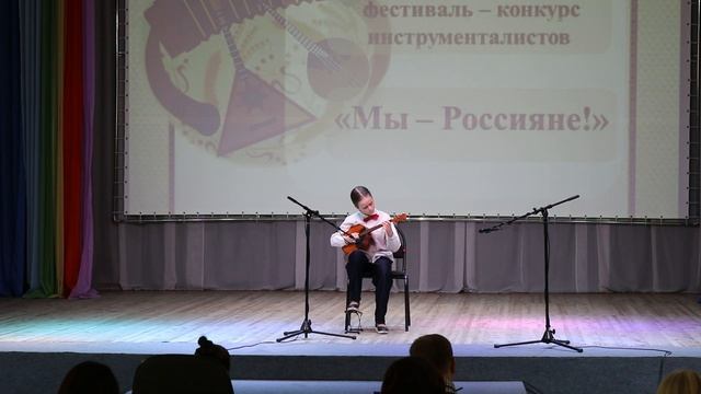 Широбокова Дарина, В. Темнов, "Весёлая кадриль".