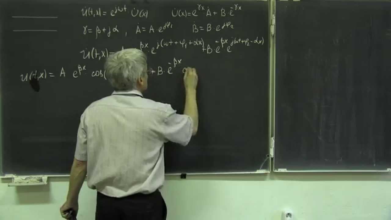 Лекция 189. Фазовая скорость в длинной линии