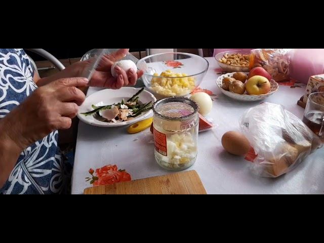 Обзор покупок//Салат на скорую руку//