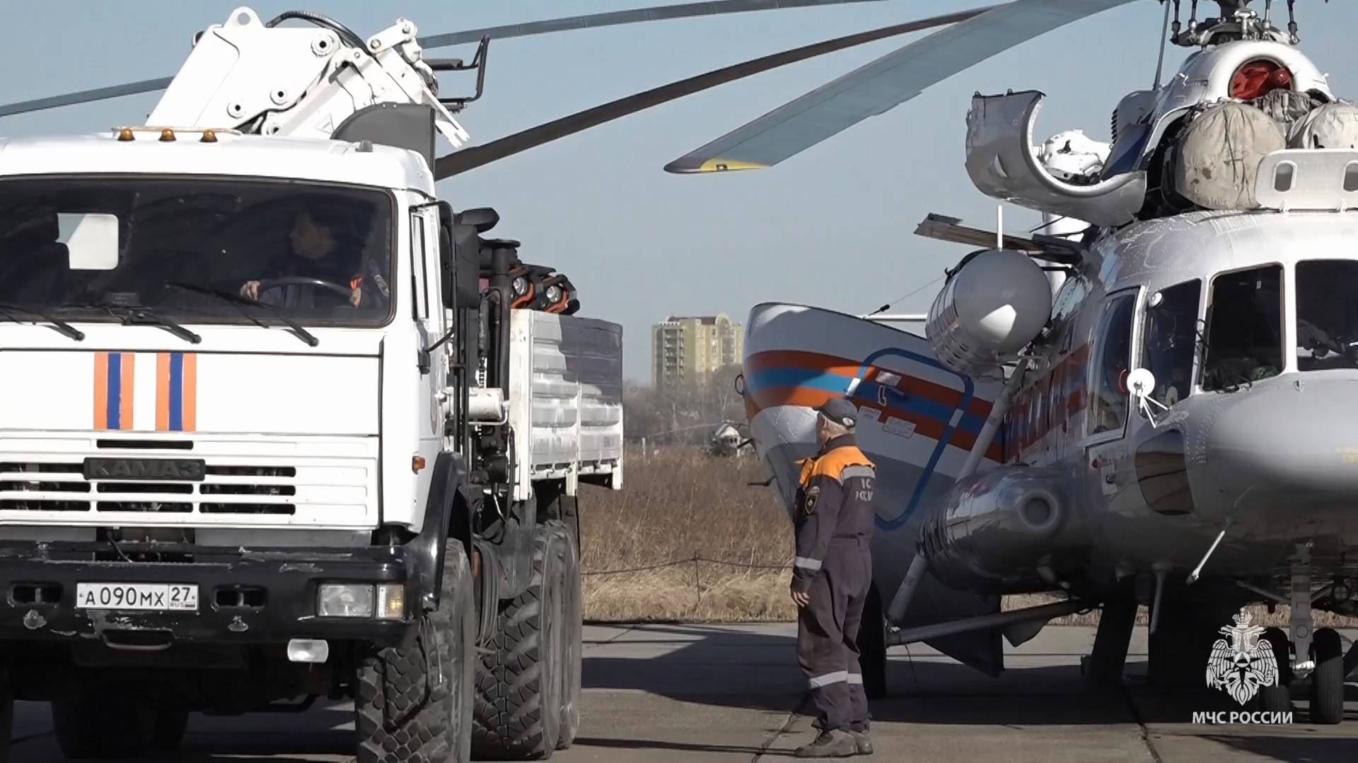 Выставление пожарных постов на островах