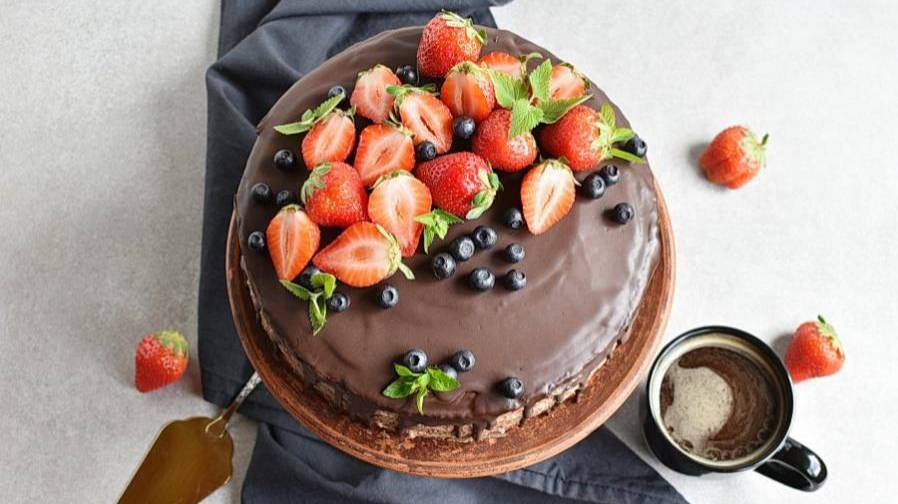 ВОЛШЕБНЫЙ ВКУС!!  Шоколадный кекс "Клубничное счастье"