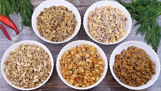 Семья в восторге!! Самые ВКУСНЫЕ НАЧИНКИ для блинчиков, пирожков, кулебяк, лаваша, тарталеток!!