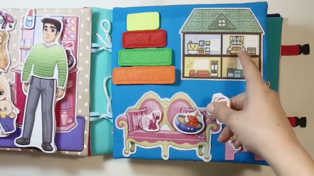 Книга-дом насыщенности "Премиум" для Наоми 7 лет (г. Тель-Авив, Израиль)