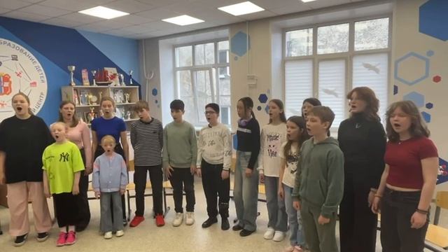 Образцовая детская вокально-хоровая студия «Соловушки», Гимн Российской Федерации