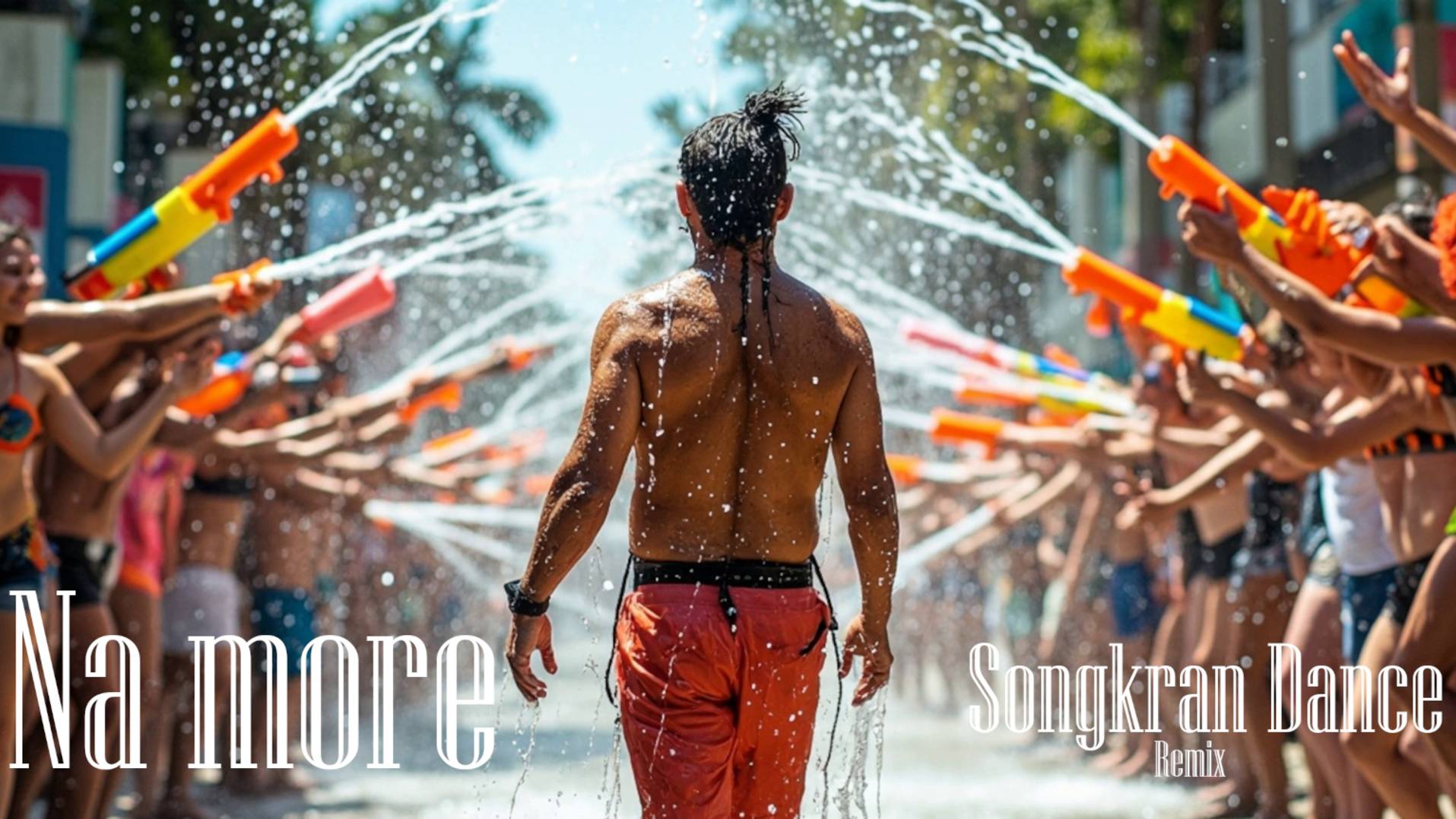 Na more. Songkran dance in Thailand (rap remix)