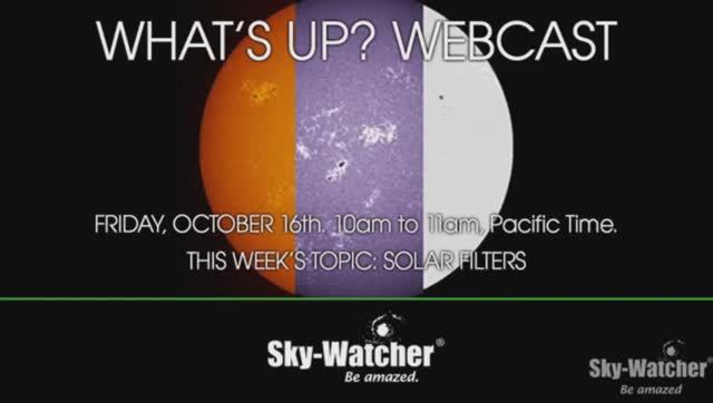 Солнечные фильтры для телескопов, часть 1 | Sky-Watcher – видеообзор