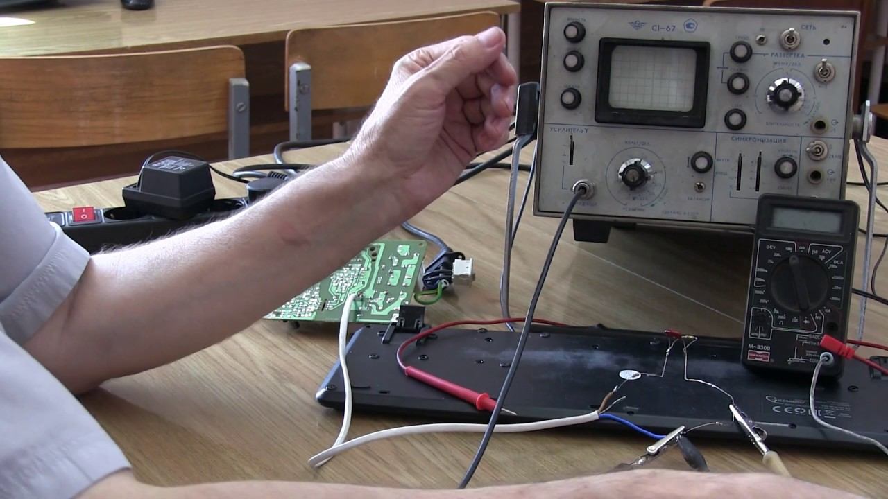 лекция 405 Демонстрация работы мультивибратора на динисторе