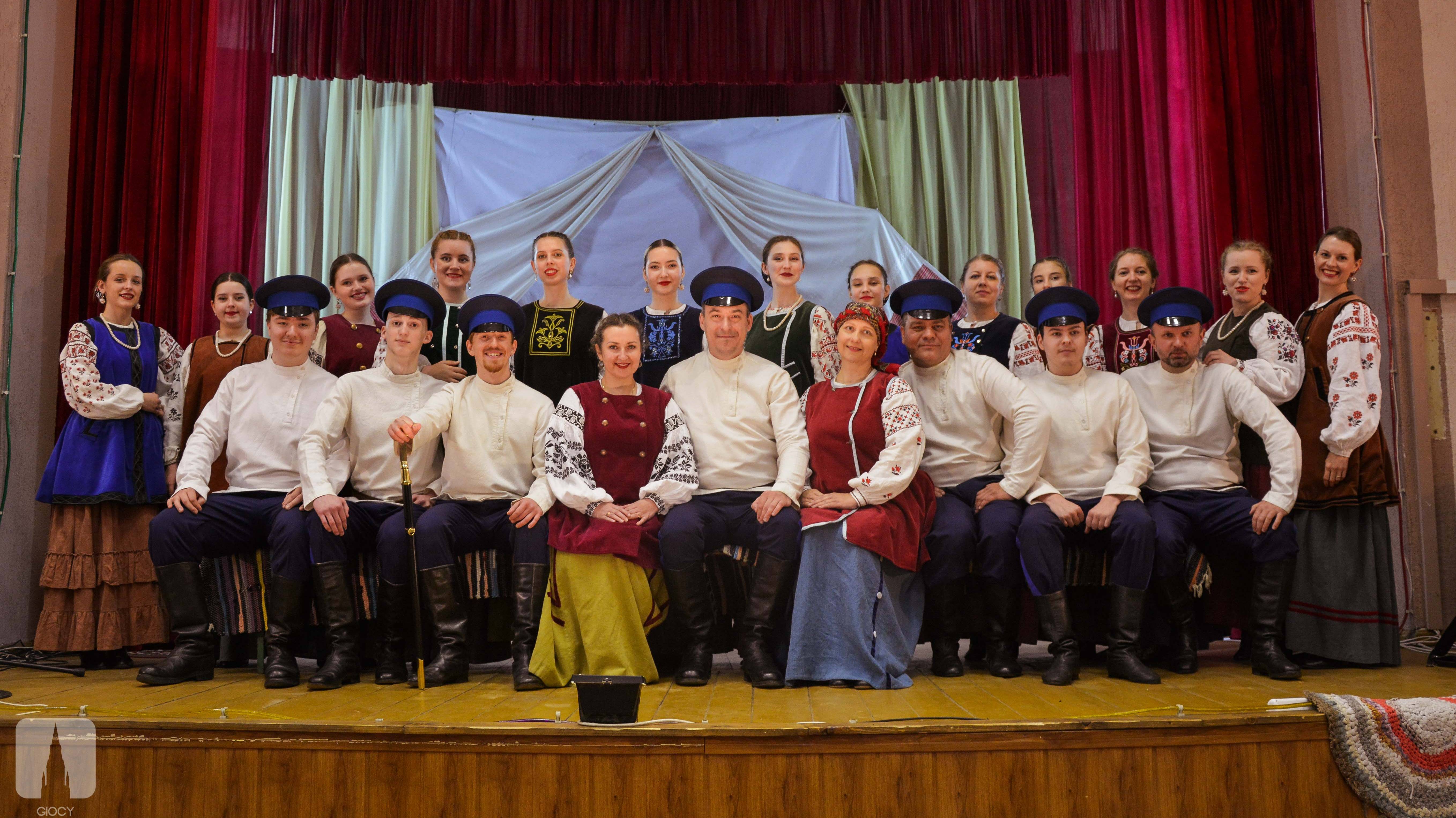 Балтийский казачий хор в Ясновском СДК