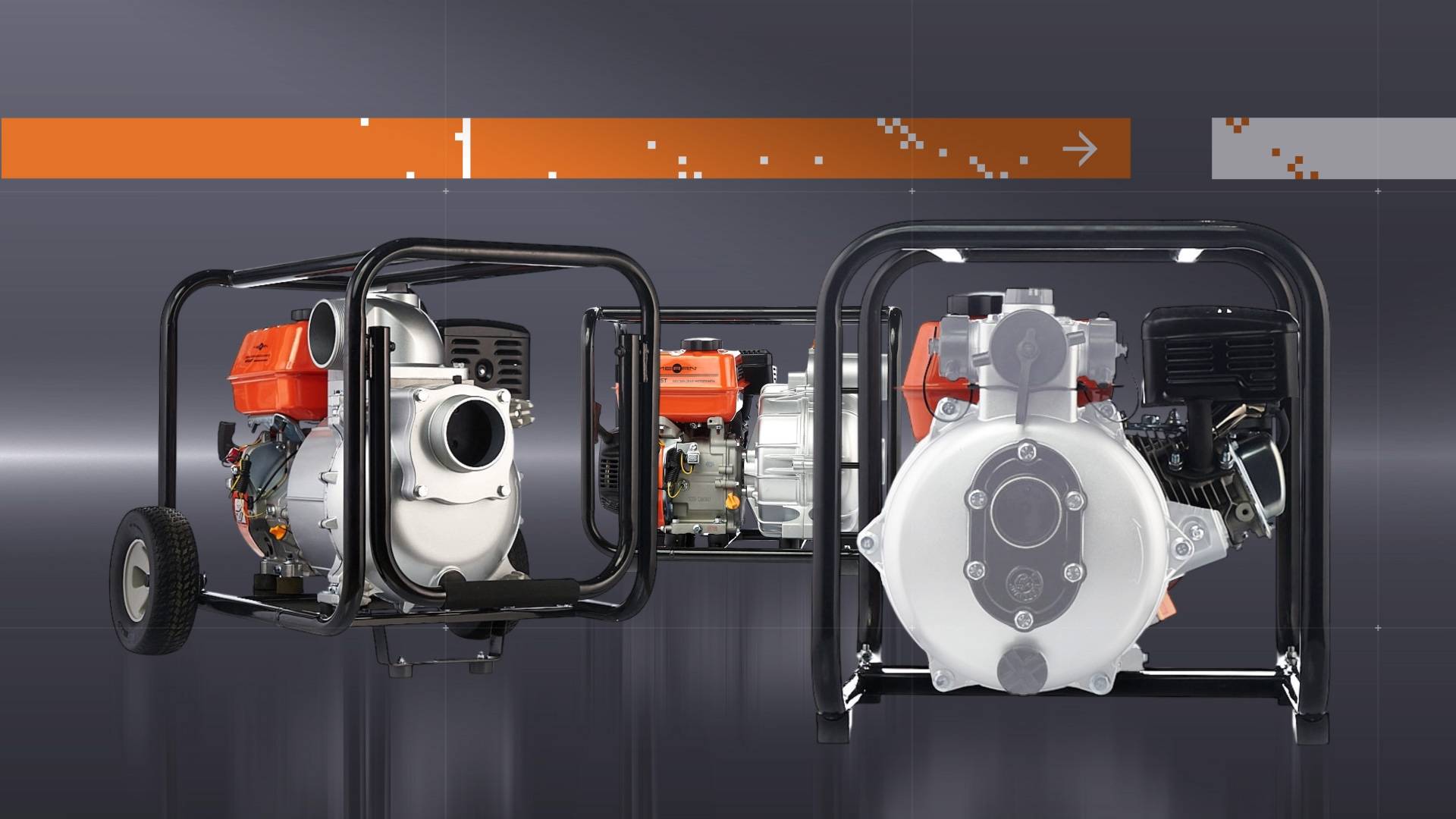 Обзор мотопомп Meran