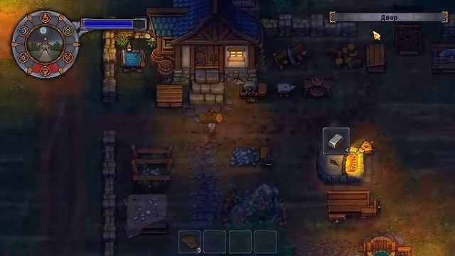 Лайв с кладбища. Играем в Graveyard Keeper. Нашли ИК-траву!!!!