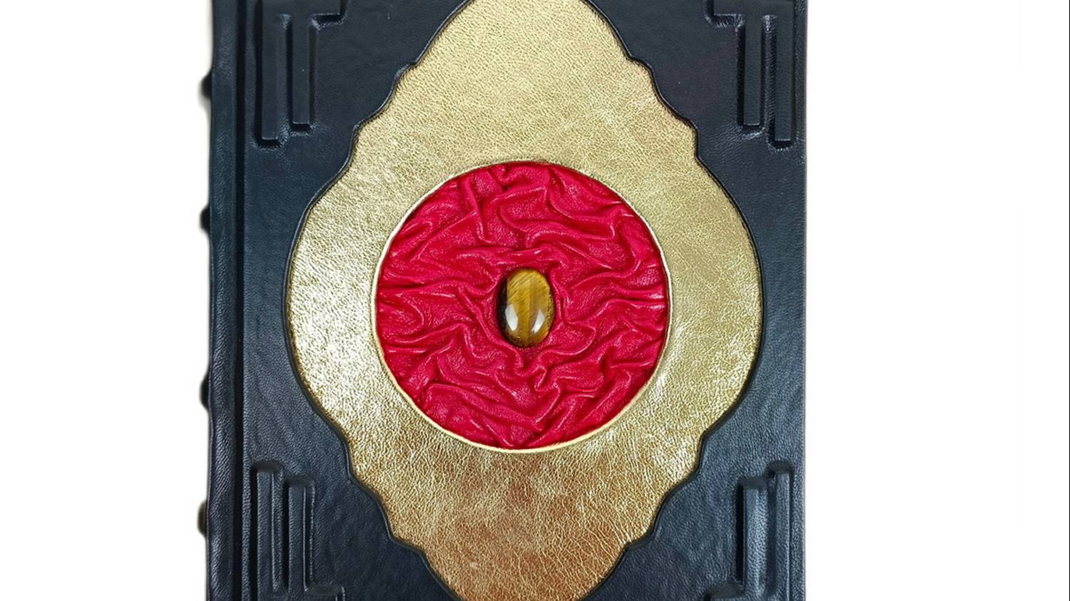 "Божественная комедия" Данте в кожаном переплете ручной работы