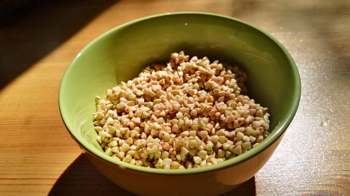 Зелёная гречка для здорового питания. Как ее прорастить.