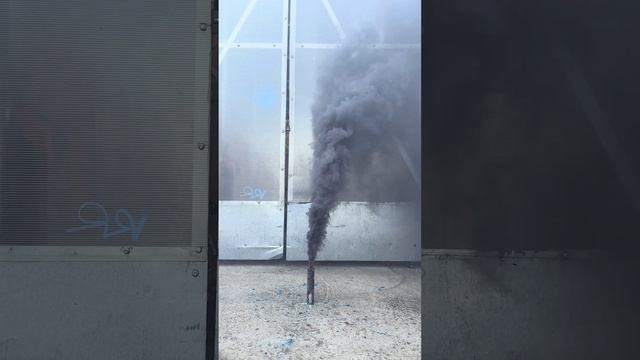 Цветной дым черный 120 секунд мощный WHS120