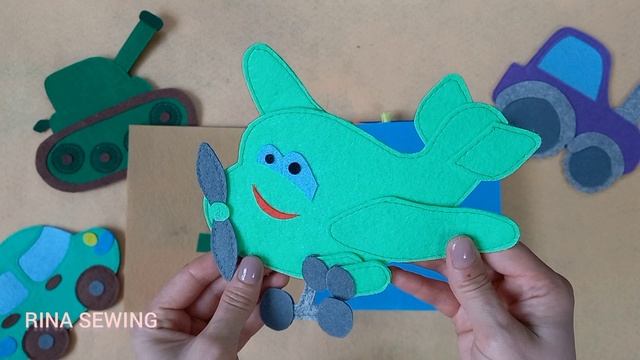 Книга из фетра для малышей.mp4