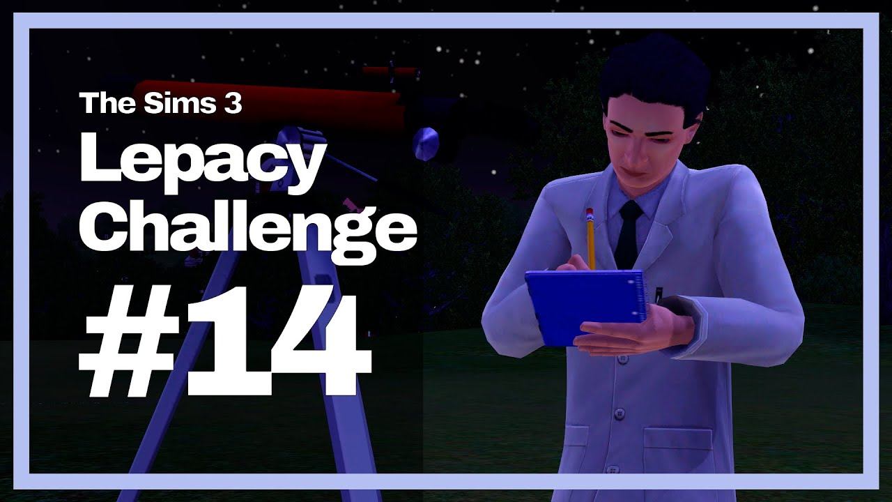 The Sims 3 Lepacy Challenge || Риверсон #14 || Небесный исследователь