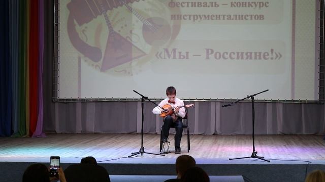 Погожев Даниил, И. Дунаевский, обр. Ю. Давидовича, "Стрелки".