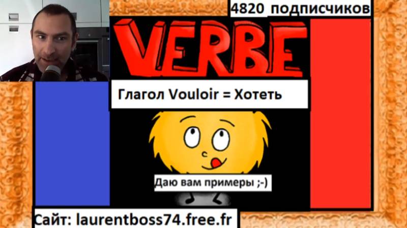 Спряжение глаголов в контексте - Глагол Vouloir хотеть