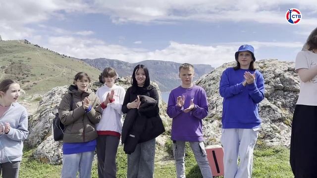 Активисты «Движения Первых» приняли участие в походе по Балаклаве