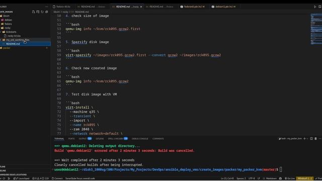 3. Установка Linux 2.0 (debian12 и fedora40).