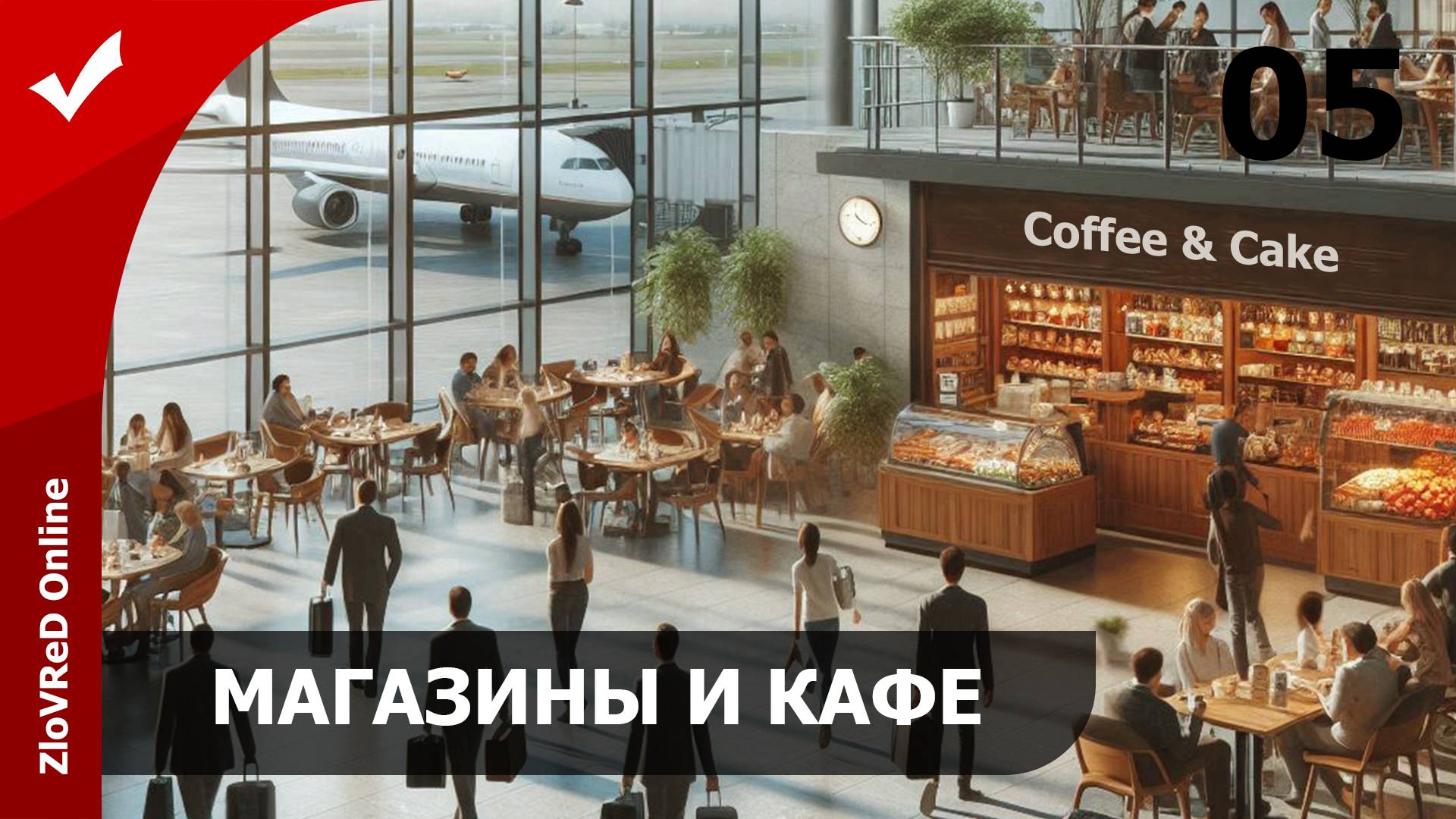 Требуют магазины и кафе. Airport CEO | 05