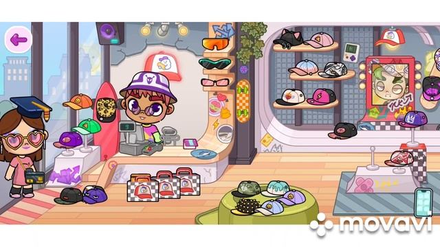 Нашла все значки на новой улице в Avatar World