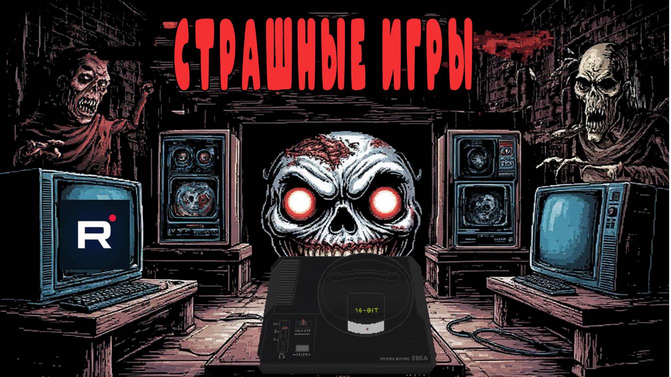 16-битный ужас — игры, от которых стыла кровь! #Sega #MegaDrive #RetroGaming#РетроИгры