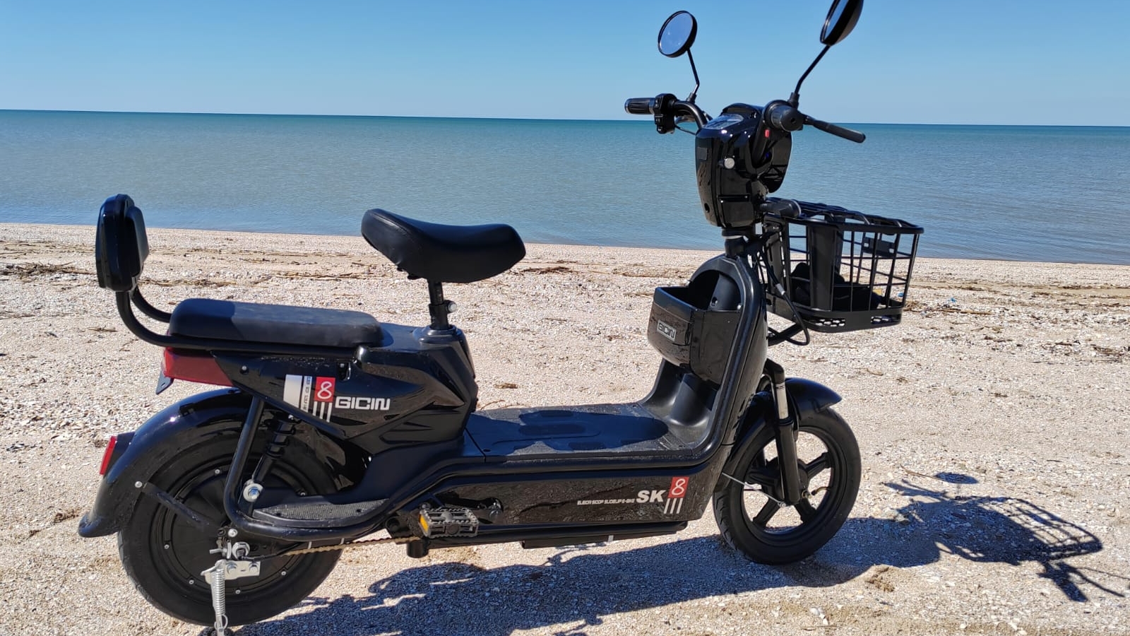 Электроскутер SK 8. Тестдрайв. Едем на Азовское море.