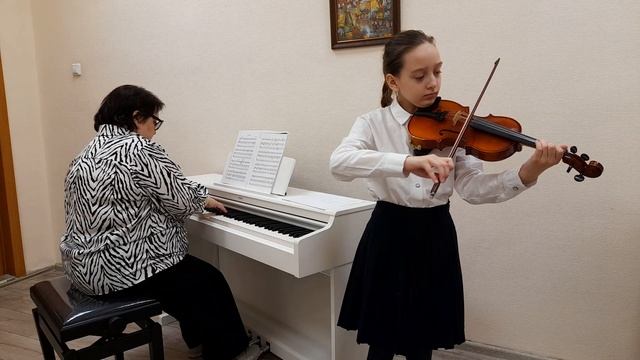 Лебедева Виктория - П.Шольц Непрерывное движение; Н. Бакланова Романс