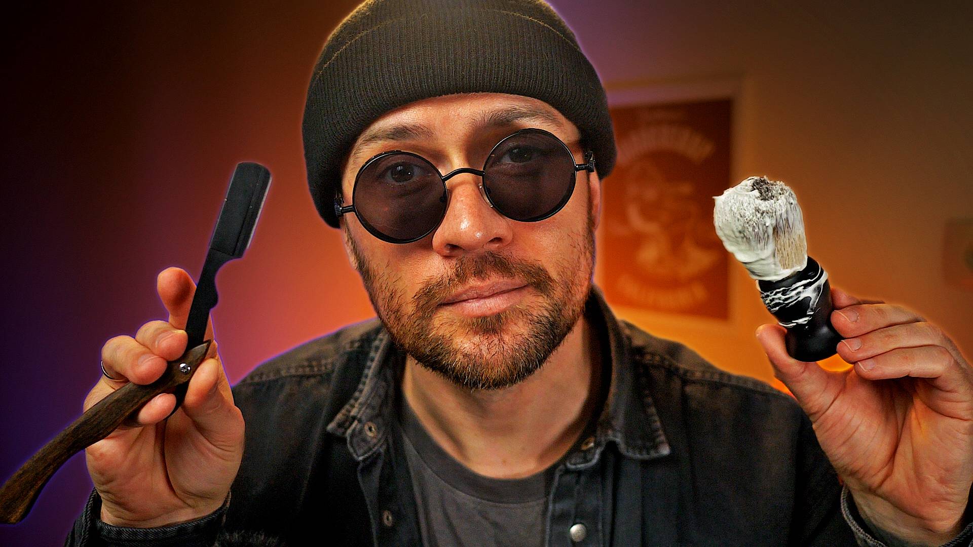 АСМР Барбершоп Для Настоящего Сигмы: Бритье Бороды С Пеной