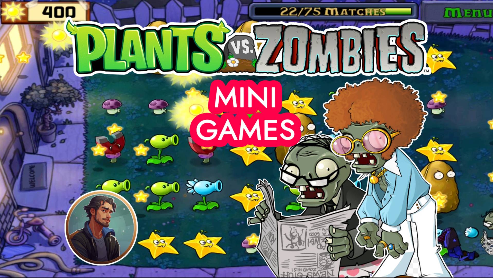 Plants vs Zombies - Beghouled .Растения против зомби -Упыренный. ПВЗ.PVZ