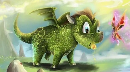 Сказка о добром драконе