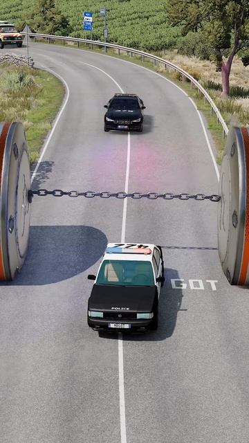 Реалистичные аварии на шоссе #9