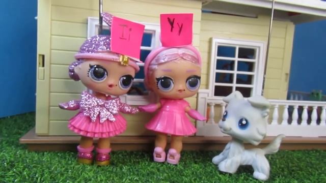 Сказка о чтении букв Ii, Yy и Оо. Учим английский с куклами_ЛОЛ и LPS.