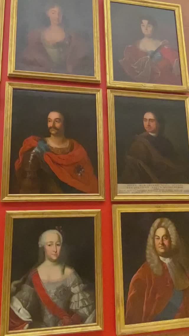 Портретная галерея в «Кусково»(Москва).Русское дворянство/«Kuskovo» Portrait Gallery. Russian Nobil