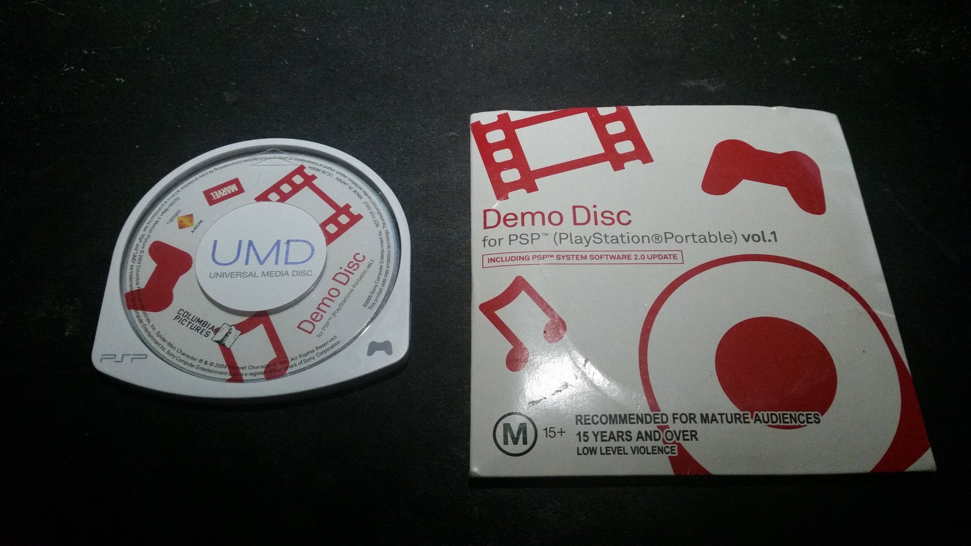 PSP System Kiosk Disc 4 Best Buy PSP NTSC-U US Demo Disc Menu (UCUS-98709)