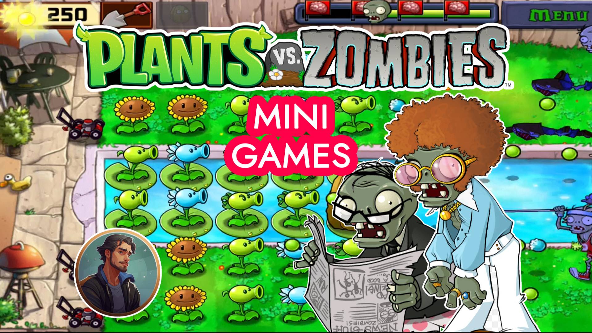 Plants vs Zombies - Zombie Nimble, Zombie Quick. Растения против зомби - Зомби Лёгкие, Зомби Быстрые