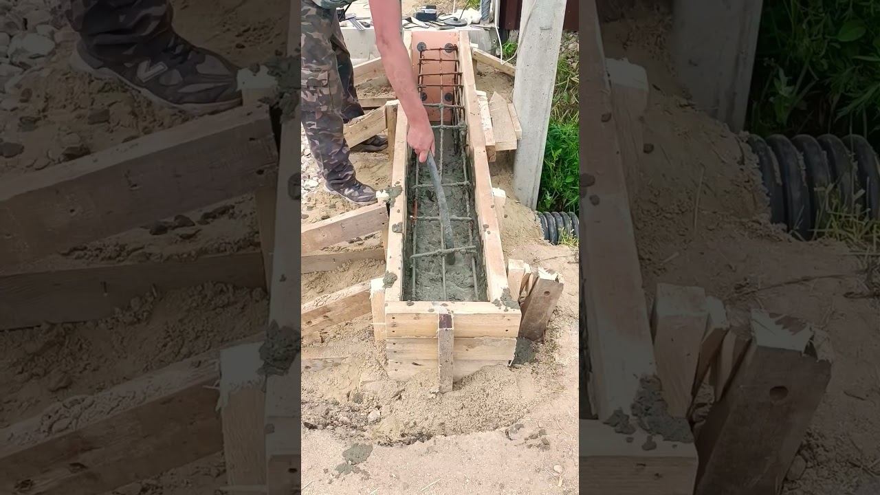 Монтаж оголовка трубы на въезд. #благоустройствоучастка #оголовок#трубанавъезд