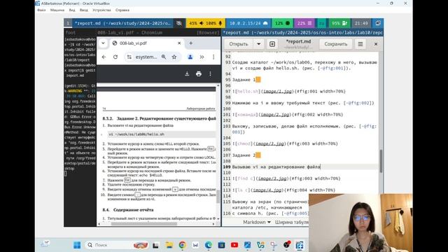 Отчёт по лабораторной №10