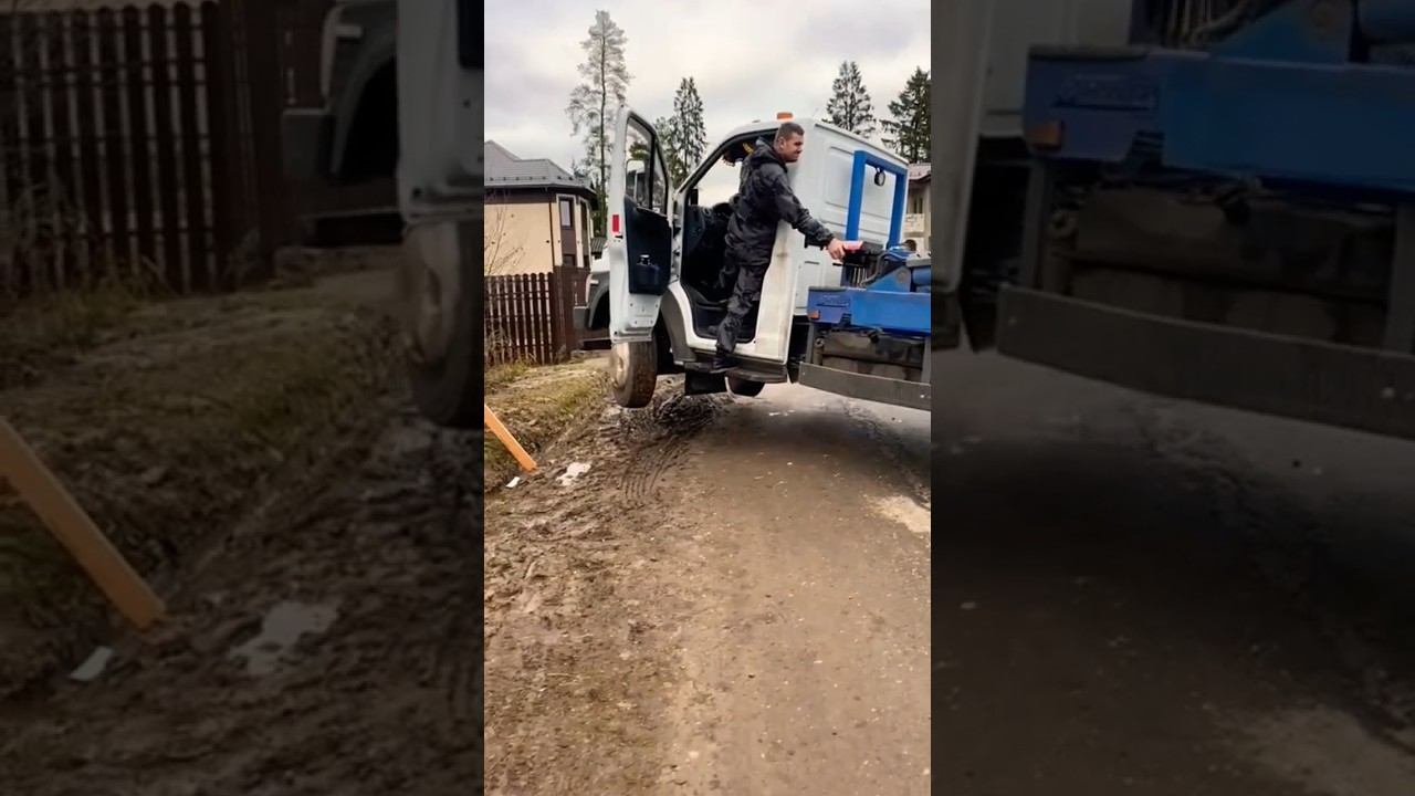 Погрузка контейнера.