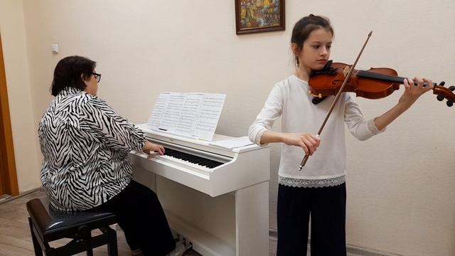 Беляцкая Виктория А. Комаровский Тропинка в лесу Д. Штайбельт Танец