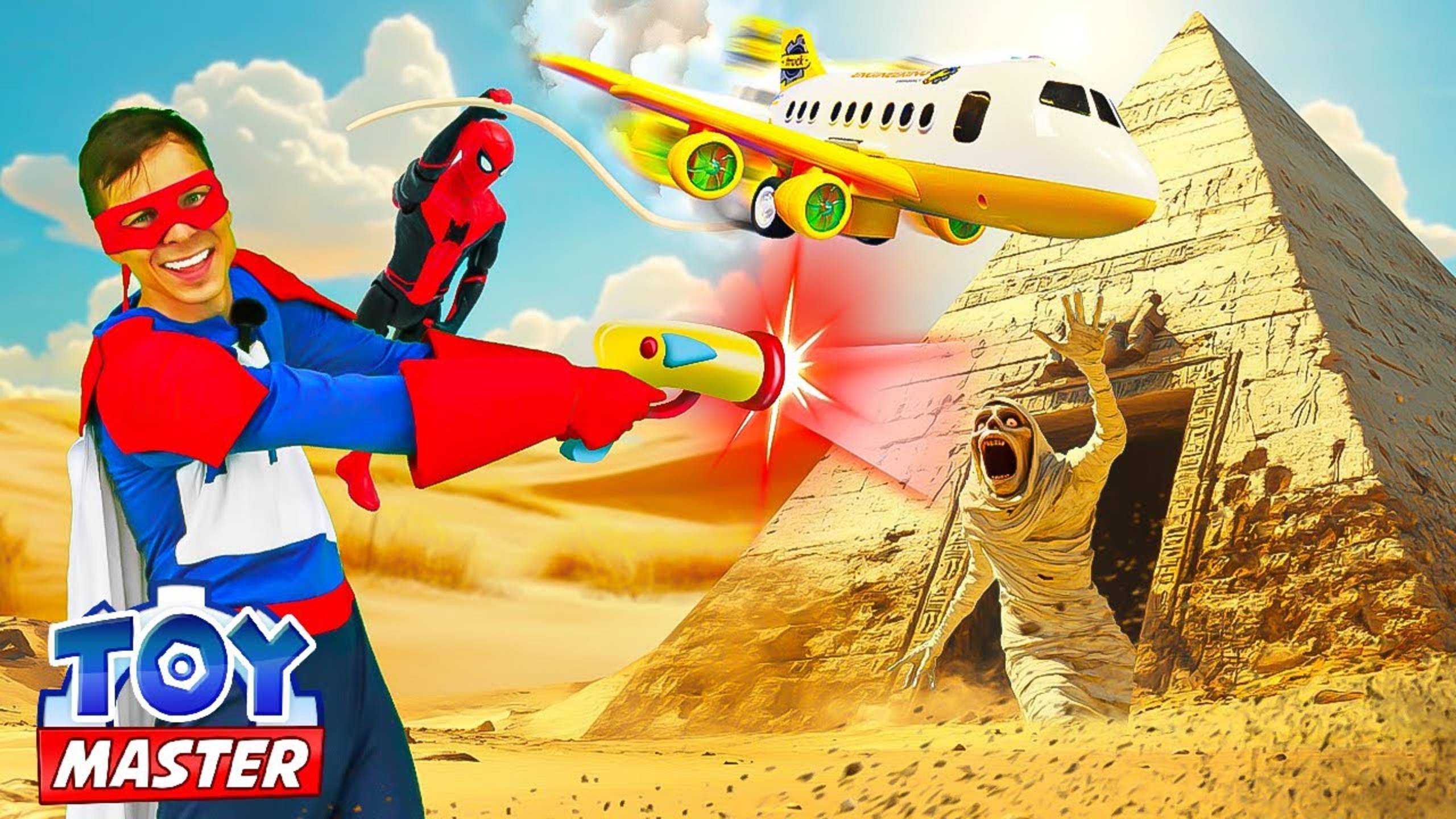 Человек-паук cпасает Джокера?! Пустынные приключения и секреты пирамид!